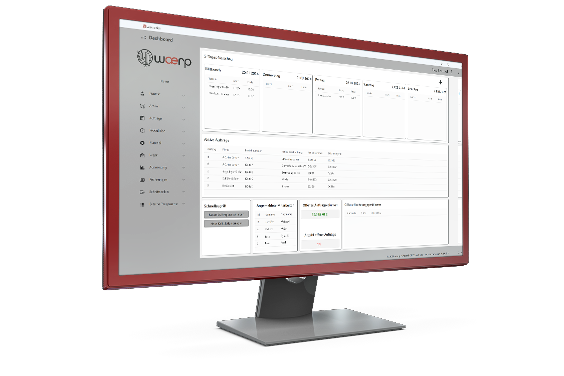 Unsere Hardware - wærp.software